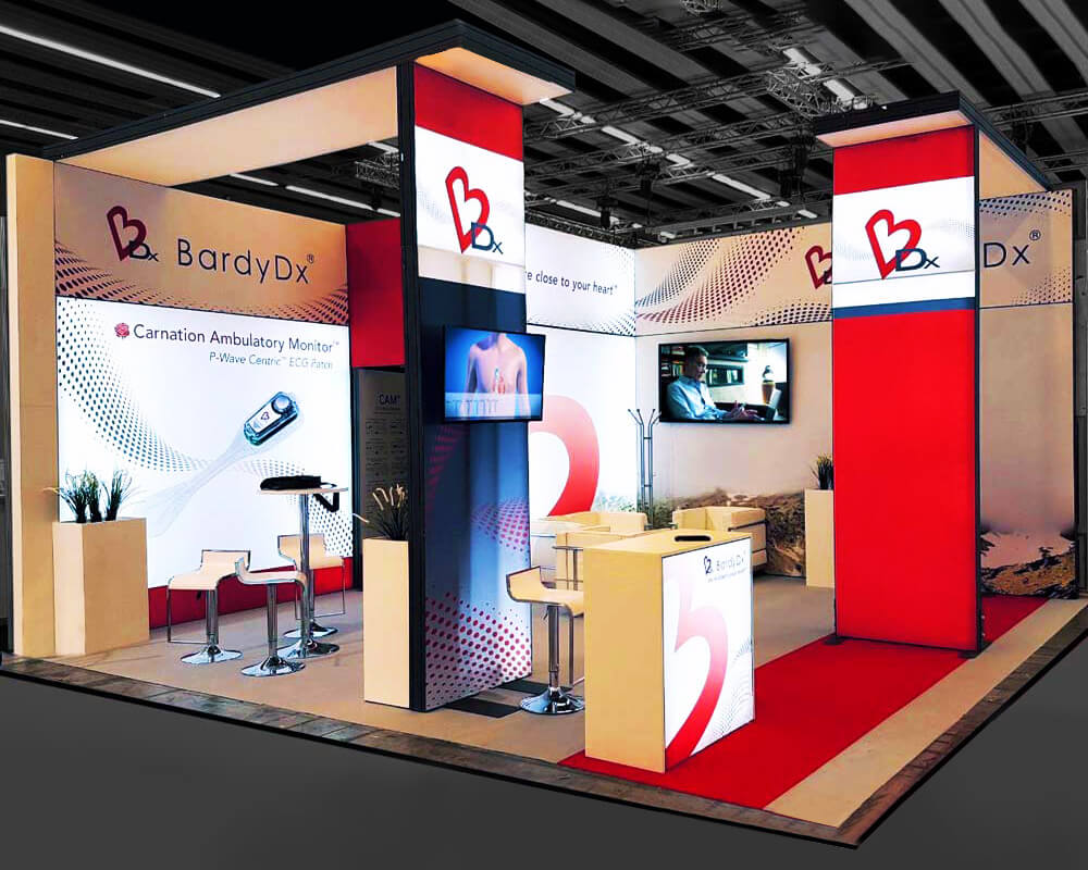 Trade show display, booth or exhibit in Amsterdam, Netherlands