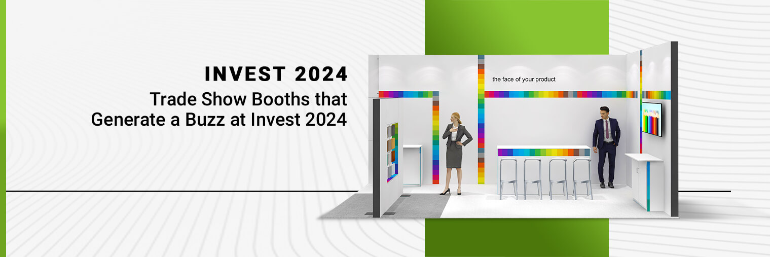 Custom Exhibition Stands Rental Packages at Invest 2024