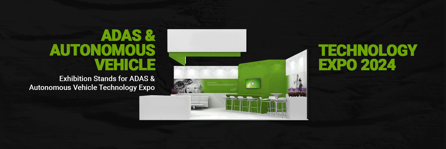 Exhibition stand rental at ADAS & Autonomous Vehicle Technology Expo Exhibition stand rental at ADAS & Autonomous Vehicle Technology Expo