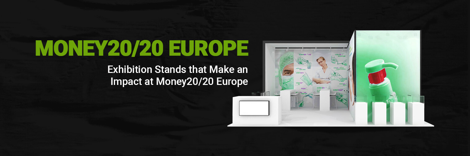 Exhibition stand rental at Money20/20 Europe - Expo Display Service