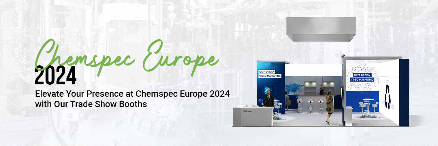 Bespoke Exhibition Stand Rentals at Chemspec Europe 2024