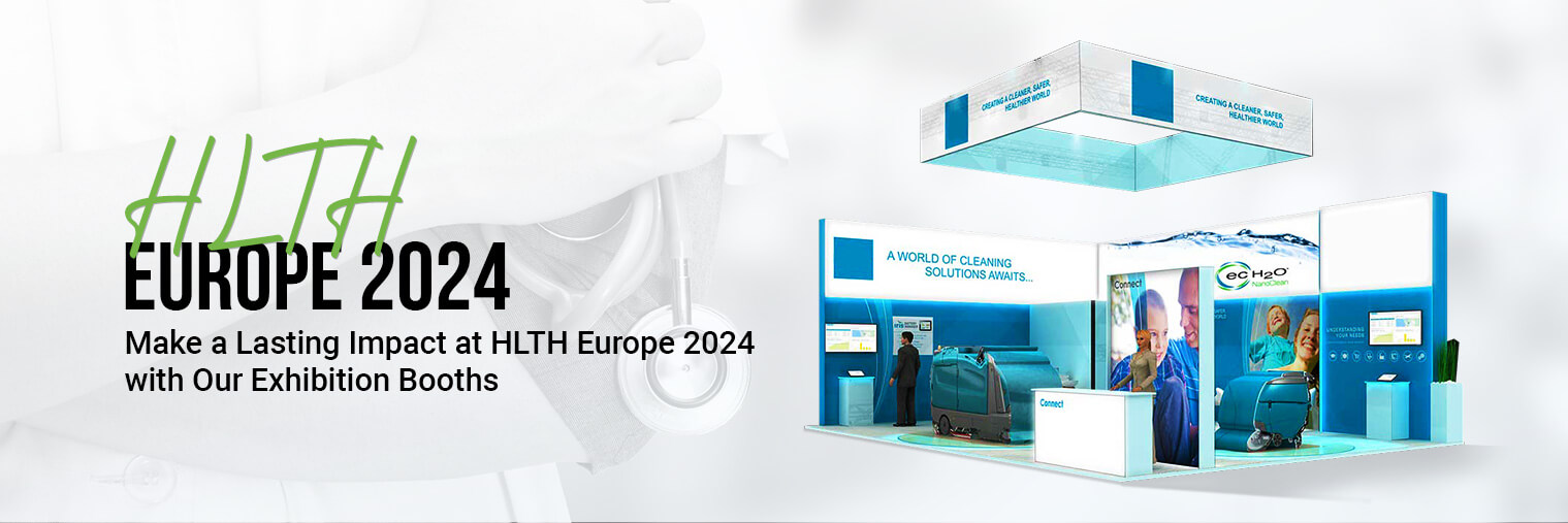 Get Bespoke Exhibition Stand Rentals at HLTH Europe 2024