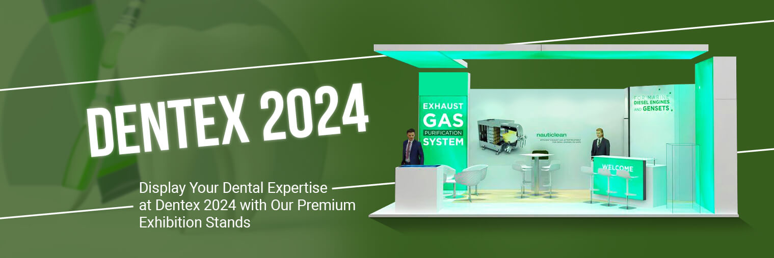 Get Bespoke Exhibition Stand Rentals for Dentex 2024, Brussels