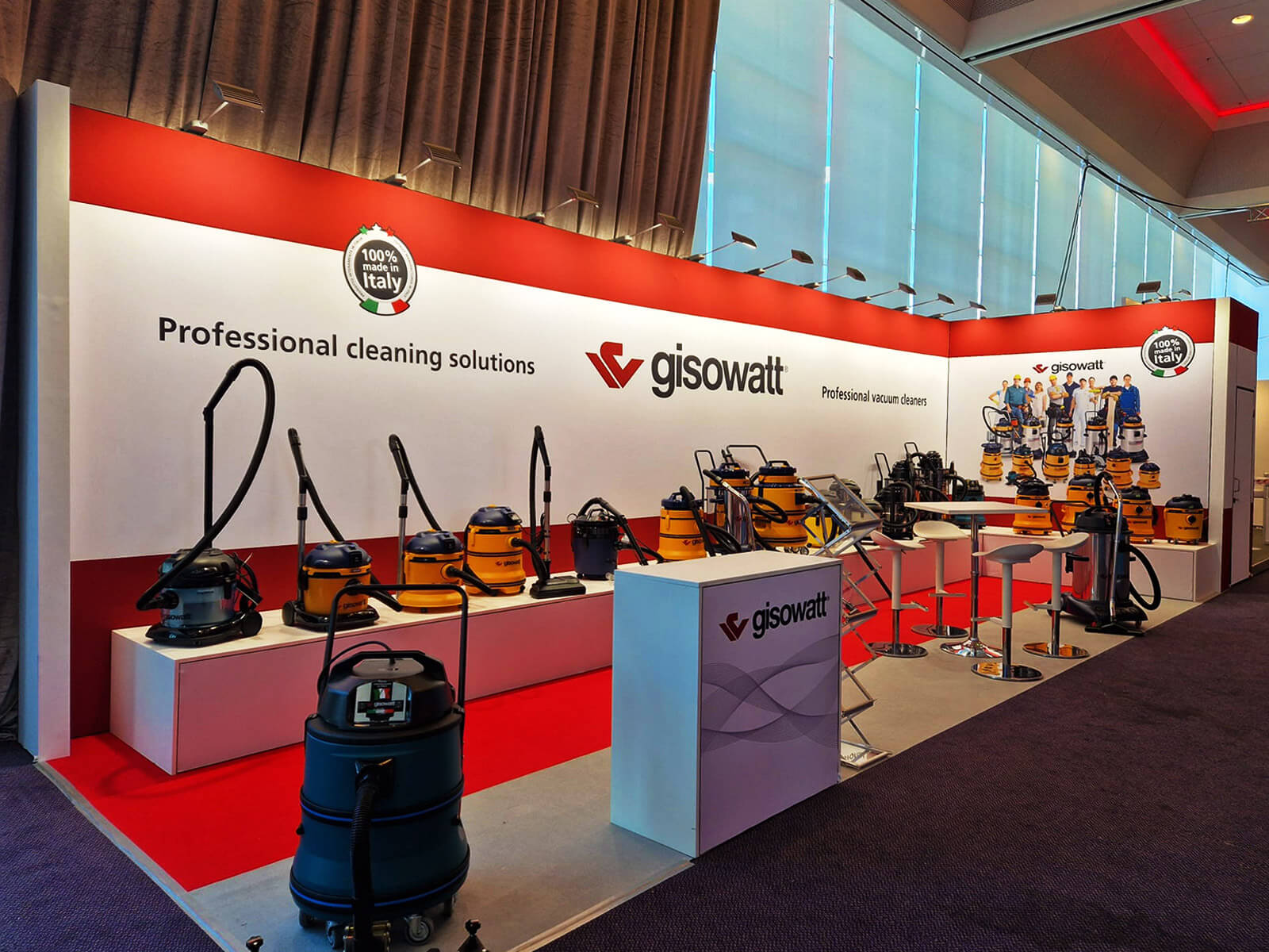Gisowatt Interclean 2024, Amsterdam - expodisplay