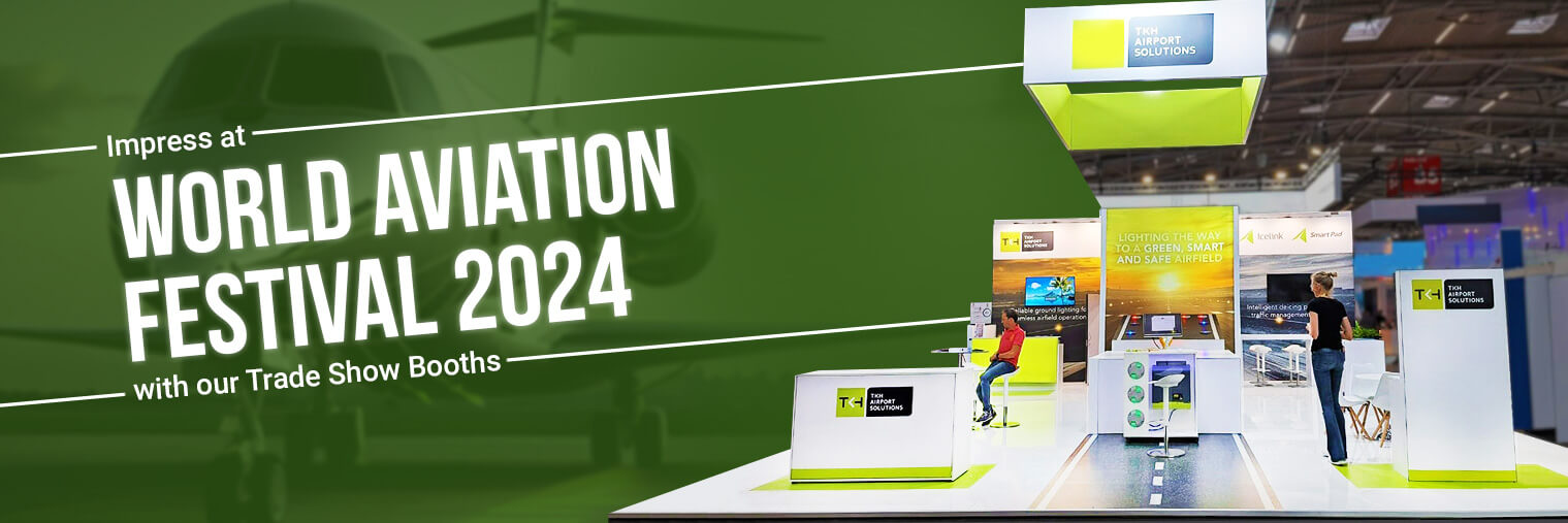 World Aviation Festival 2024, Amsterdam | Exhibition Stand Builder