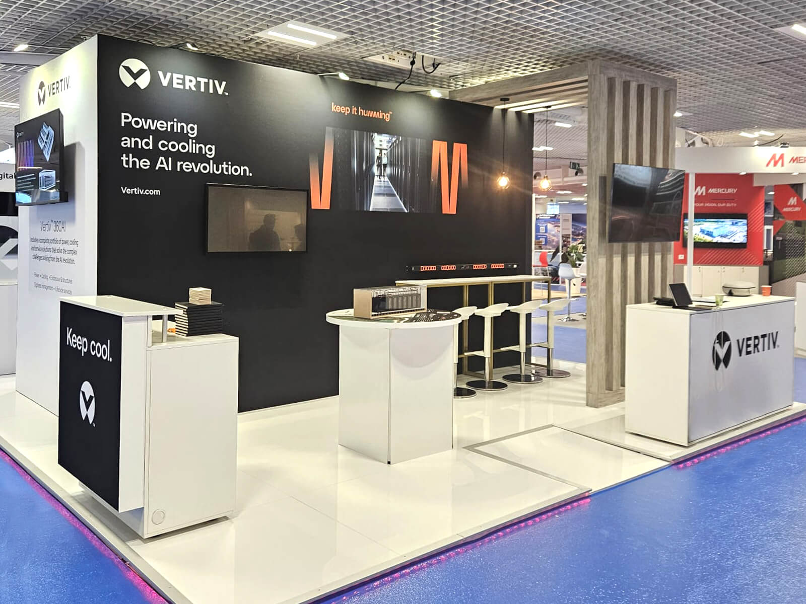 Vertiv Datacloud Global Congress 2024, Cannes - Expo Display Service