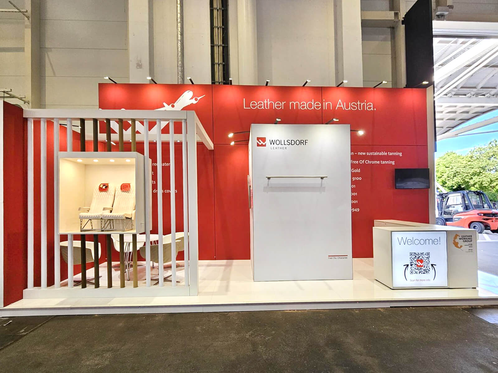 Wollsdorf LeatherAIX 2024, Hamburg - expodisplay