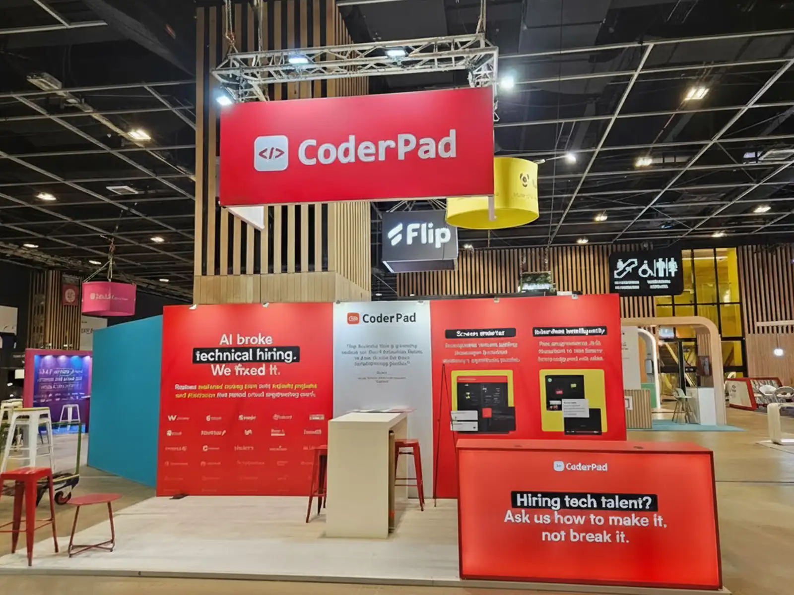 18 Sqm Booth for CoderPad - USAUNLEASH World Expo 2025, Paris - Expo ...