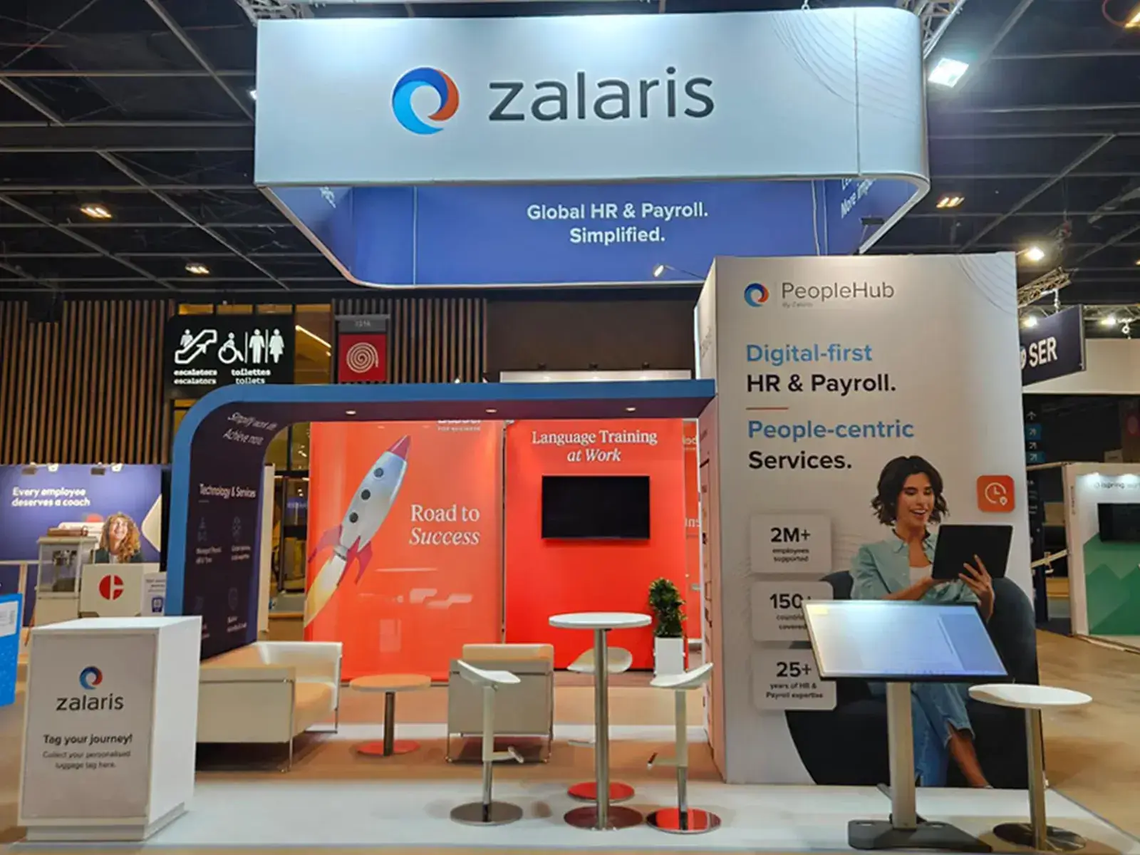 18 Sqm Booth for Zalaris - Norway UNLEASH World Expo 2025, Paris - Expo ...