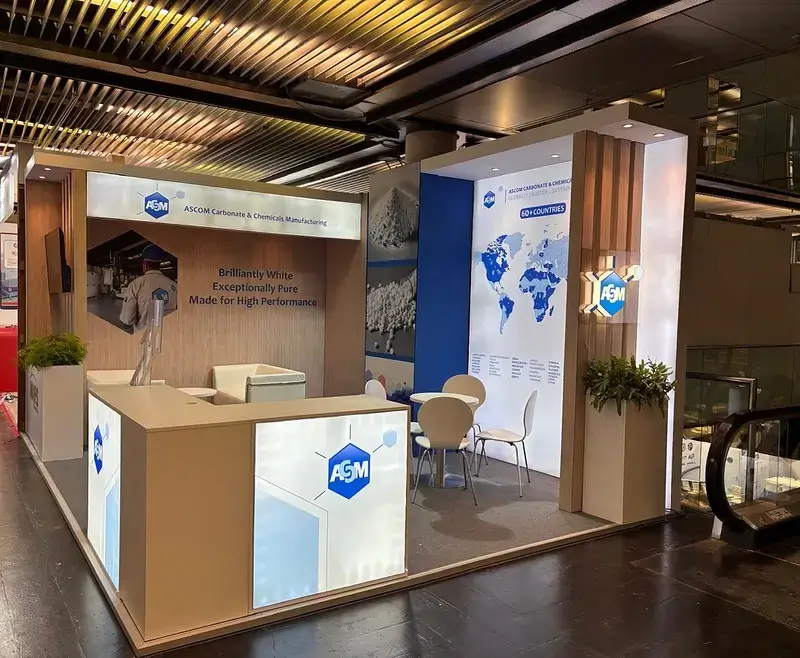 33 Sqm Booth for Ascom – SwedenK 2025, Dusseldorf - Expo Display Service