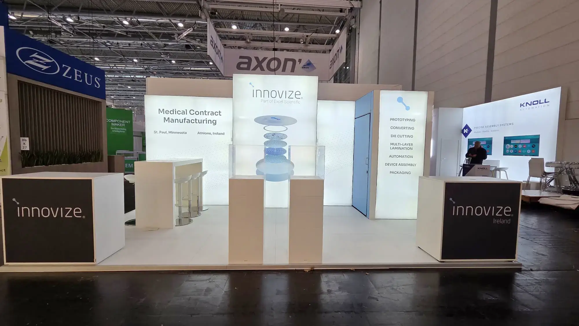 18 Sqm Booth for Innovize – USACOMPAMED Trade Fair 2025, Dusseldorf ...