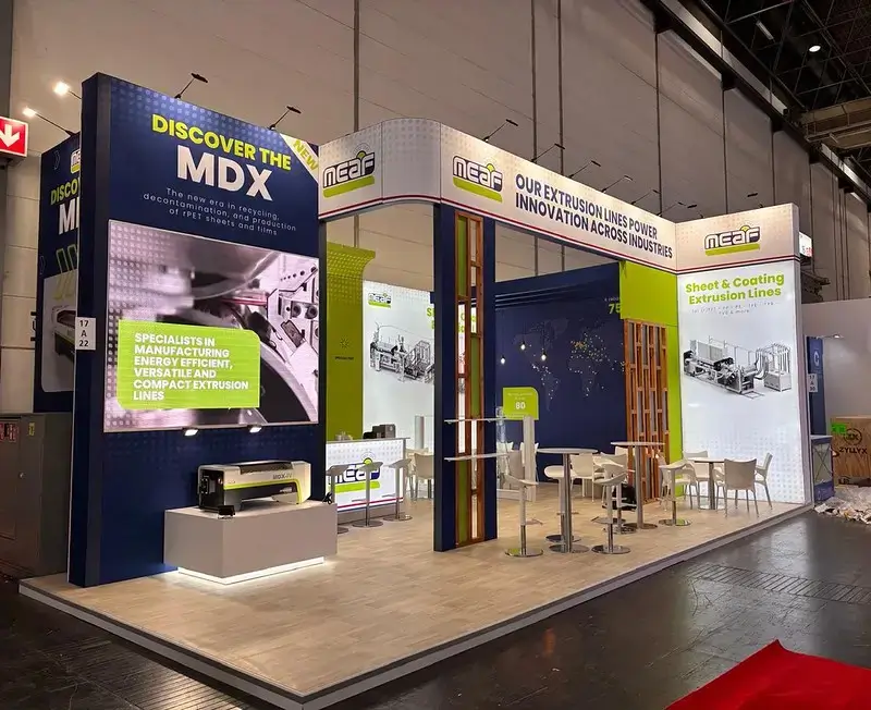 65 Sqm Booth for MEAF – NetherlandsK 2025, Dusseldorf - Expo Display ...
