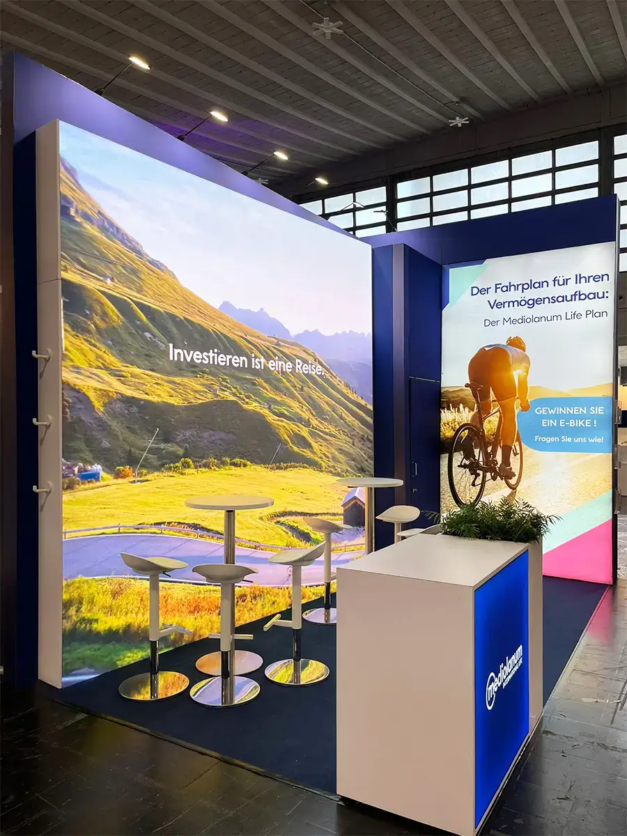 15 Sqm Booth for Mediolanum – ItalyDKM 2025, Dortmund - Expo Display ...
